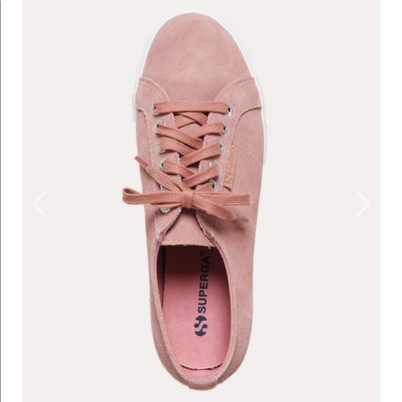 Superga | Shoes | Superga Suede Platform Sneaker In Pink | Poshmark